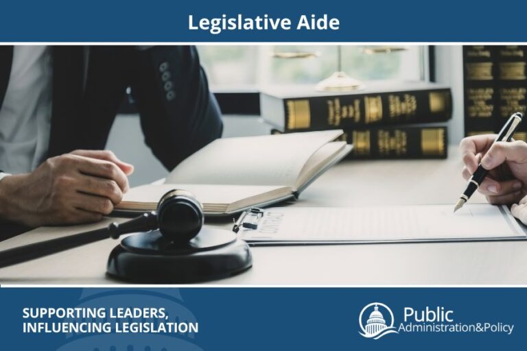 How to Become a Legislative Aide - Schooling & Salary